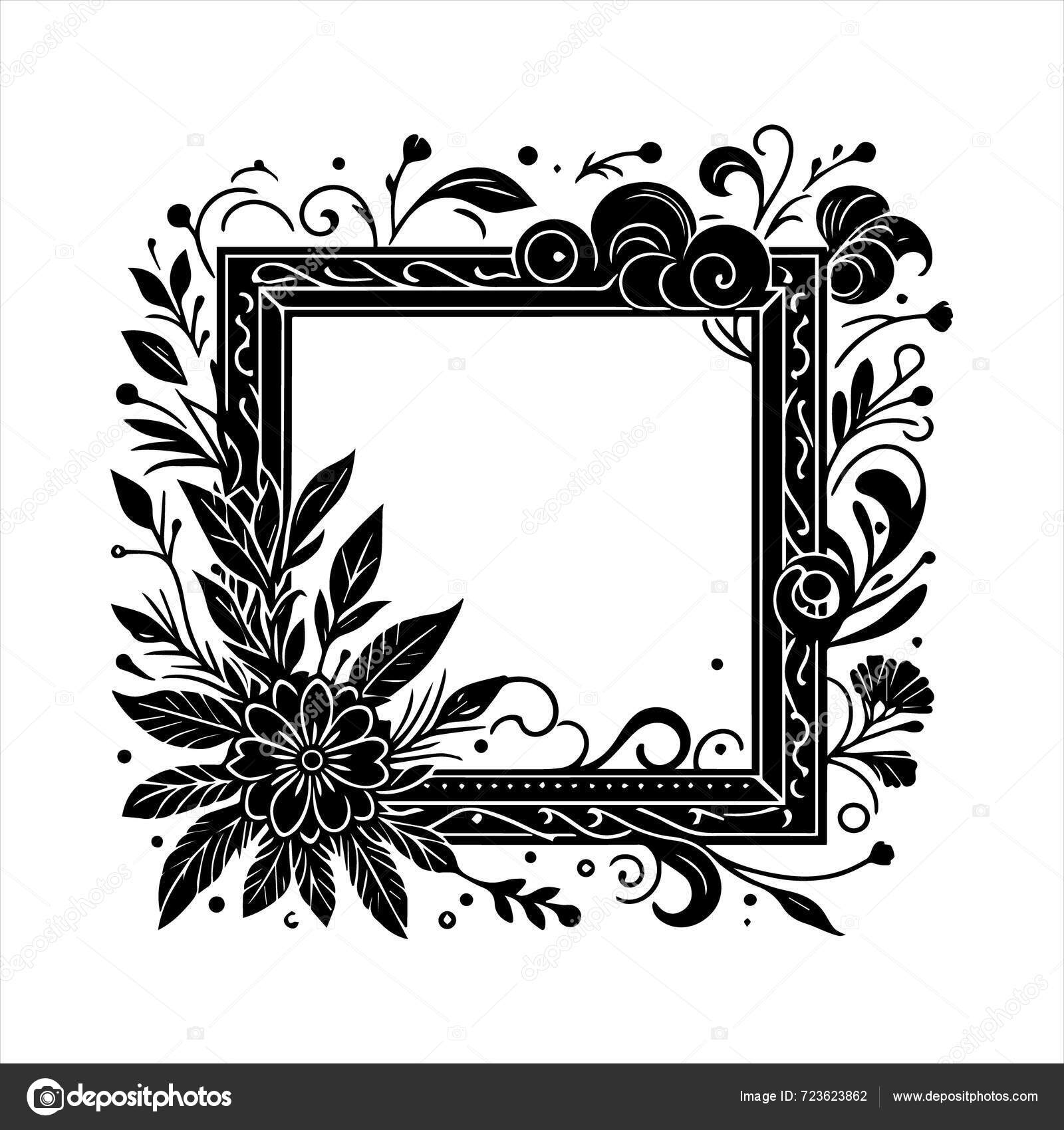 Alpona Frame Designs Images Stock Photos Objects Vectors Free — Stock ...