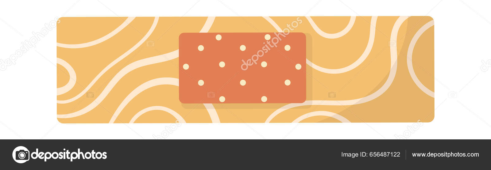 Kids Medical Plaster Vector Illustration Stock Vector by ©Lookz 656487122