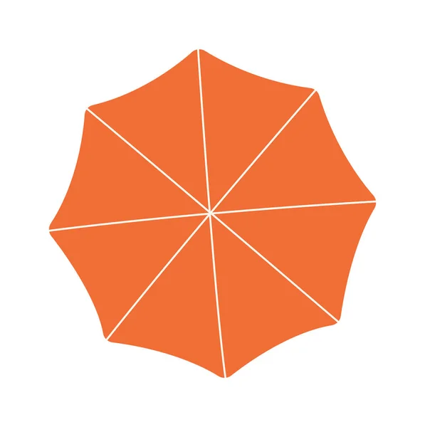 Umbrella Beach Vector Illustration Stock Vector By ©lookz 657075912