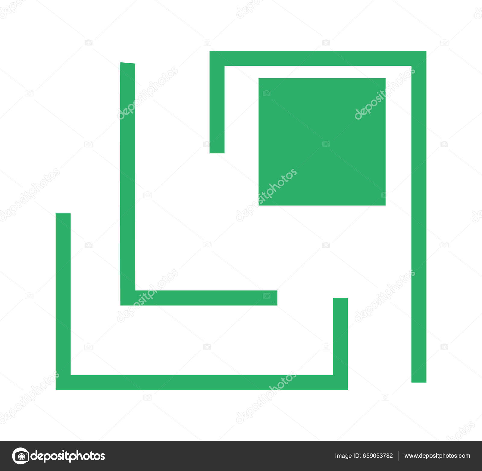 Modern Futuristic Figure Vector Illustration Stock Vector by ©Lookz ...