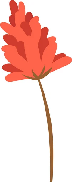 Flower Stem Vector Illustration Stock Vector by ©Lookz 696938394