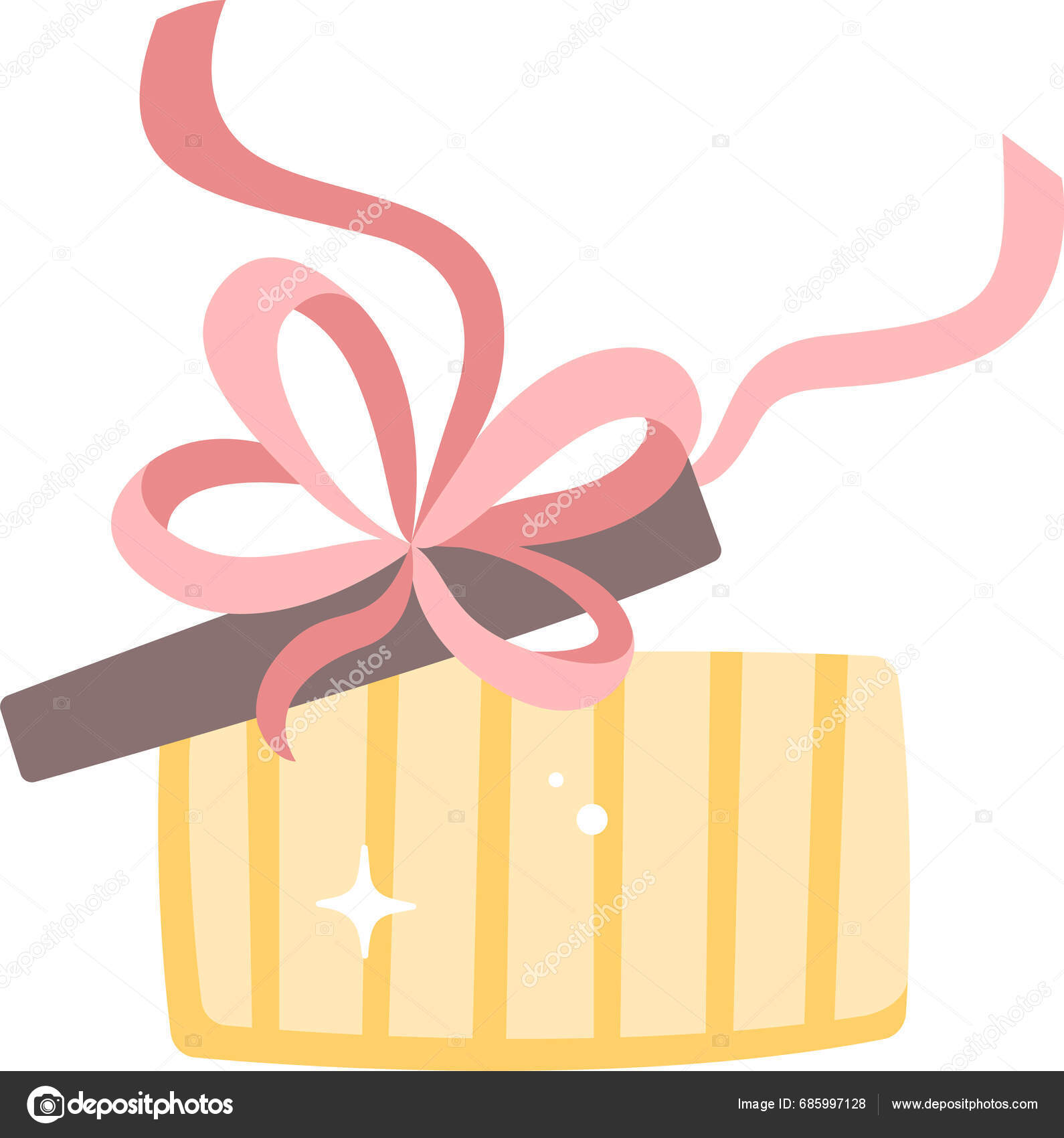 Opened Gift Box Vector Illustration Stock Vector by ©Lookz 685997128 Opened Gift Box Vector Illustration Stock Vector by ©Lookz 685997128