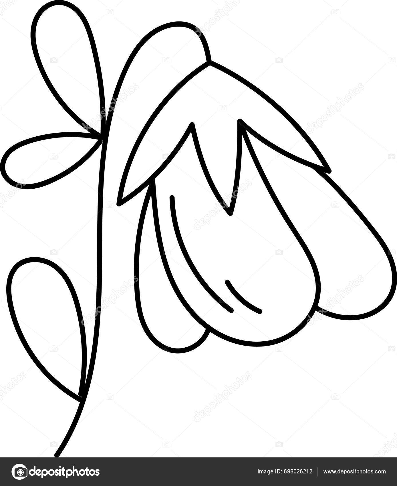 Spring Flower Doodle Vector Illustration Stock Vector by ©Lookz 698026212