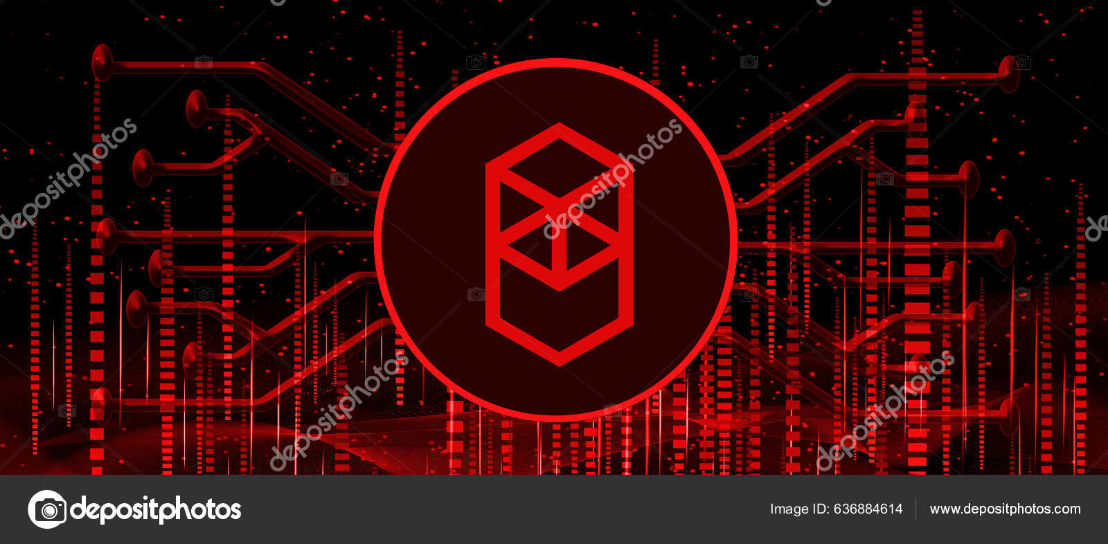 Fantom Ftm Cryptocurrency Banner Stock Photo by ©Kiran360Degree 636884614