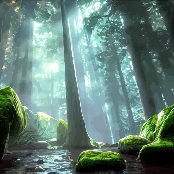 Misty ray Vector Art Stock Images | Depositphotos