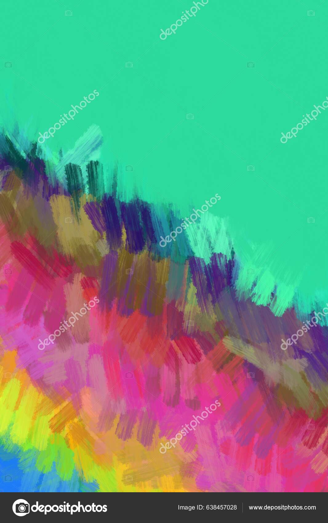 Abstract Background Image Work Art Variety Colors Beautifully Blended ...