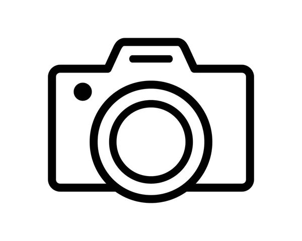 Camera Icon White Background Stock Vector by ©robert6666 655163478