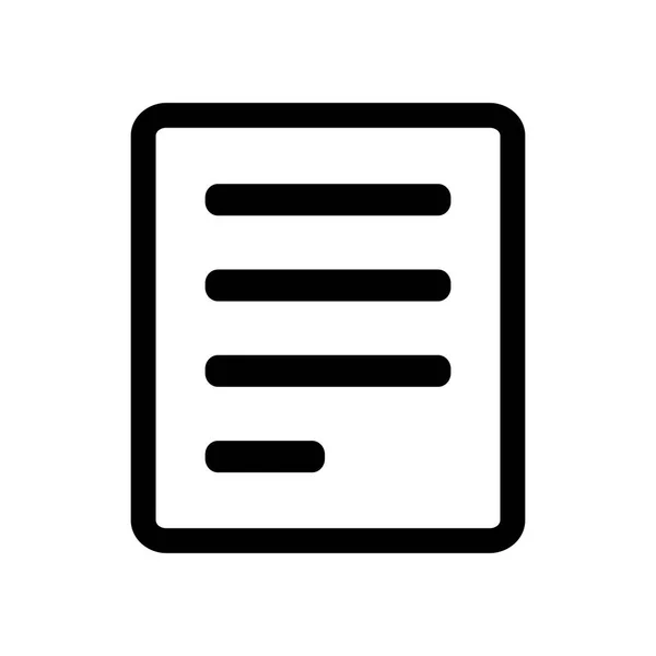 Document Icon White Background Stock Vector by ©robert6666 627738472