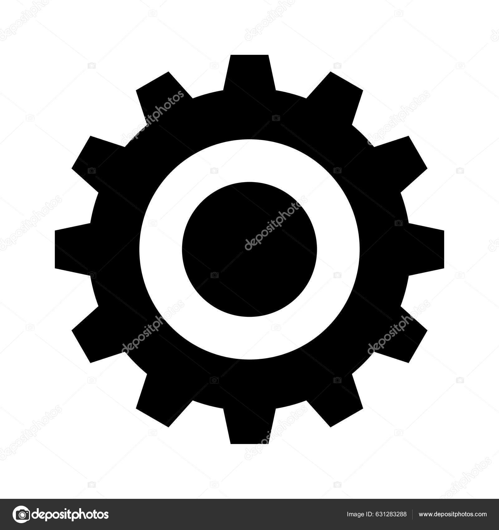 Gears White Background Stock Vector by ©robert6666 631283288