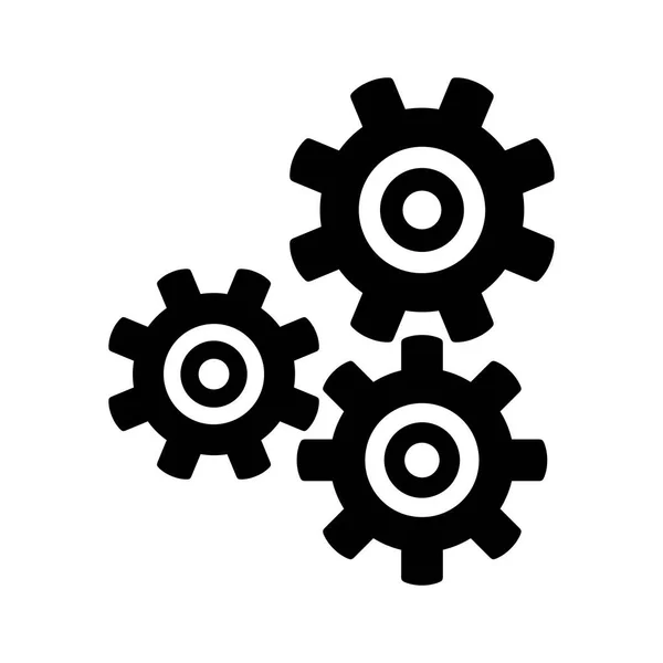 Gears White Background Stock Vector by ©robert6666 631283288