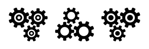 Gears White Background Stock Vector by ©robert6666 631283288