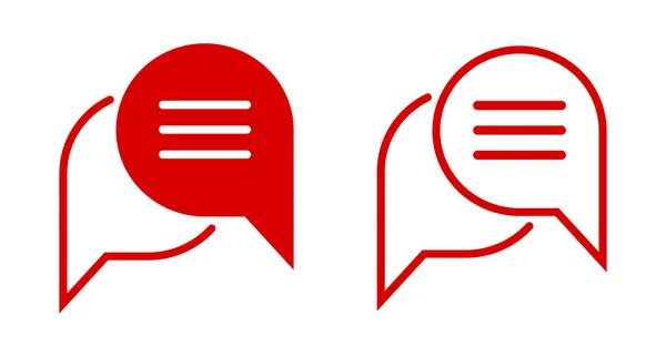 Chat Icon White Background Stock Vector by ©robert6666 631823162