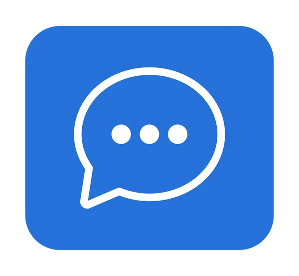 Chat Icon White Background Stock Vector by ©robert6666 632836546