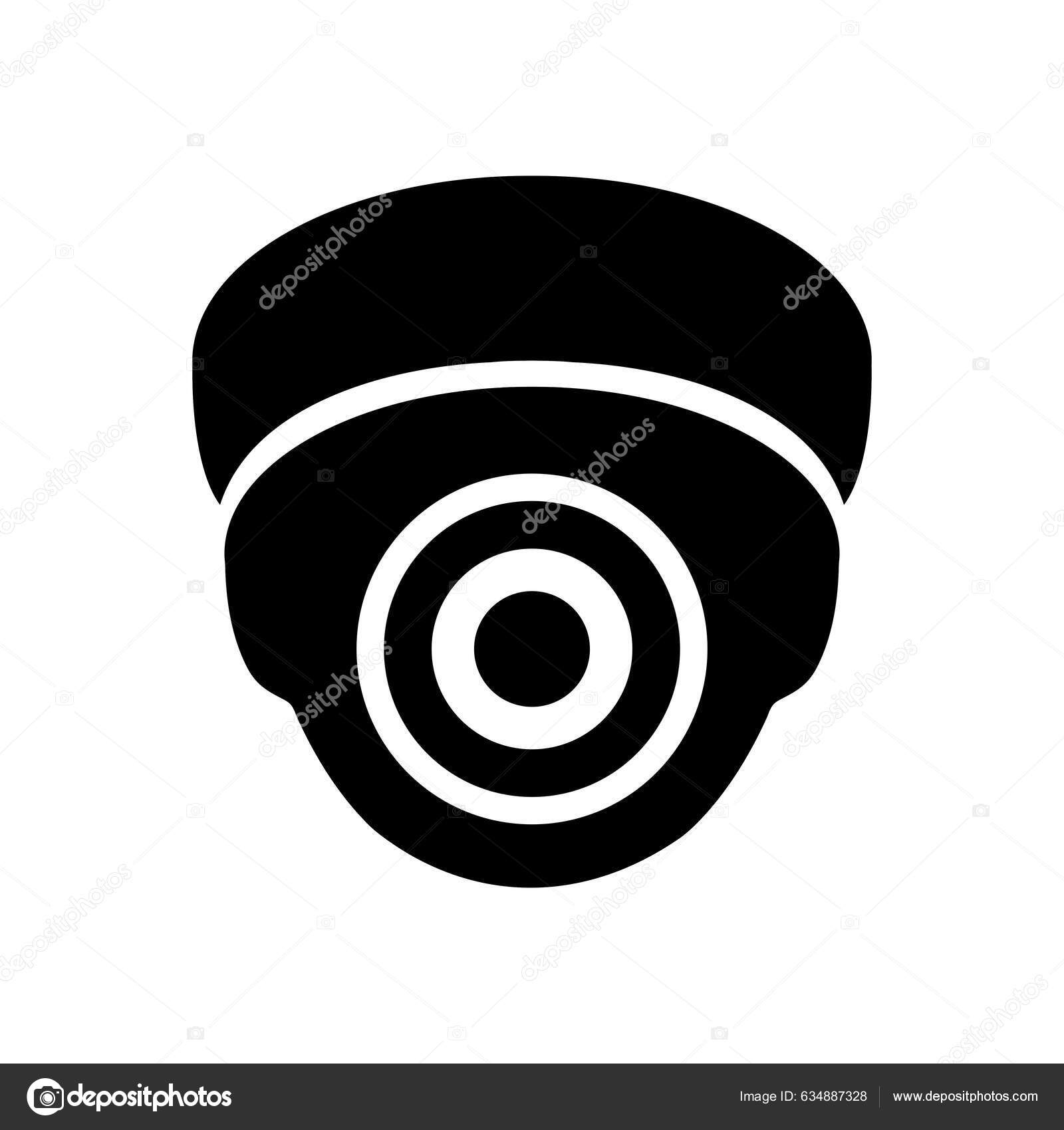 Industrial Camera Icon White Background Stock Vector by ©robert6666 ...