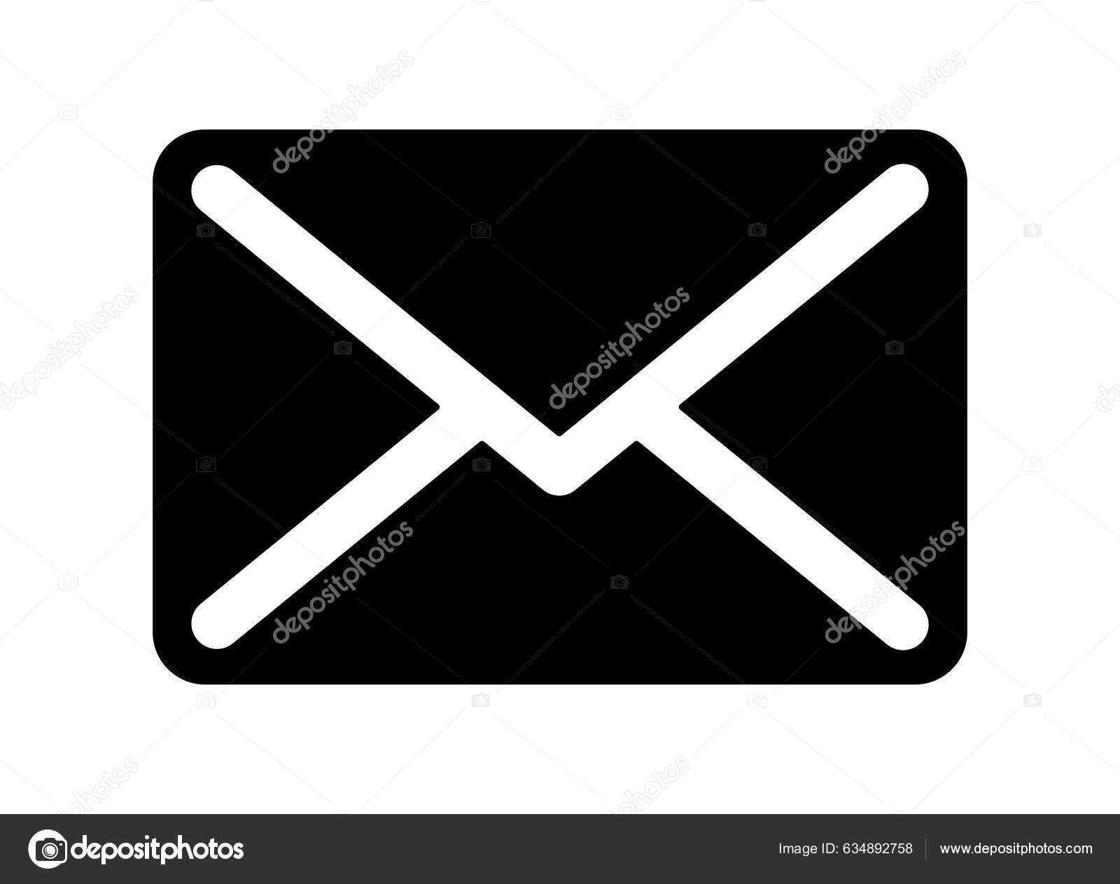 Icono Sobre Sobre Fondo Blanco Vector de stock por ©robert6666 634892758