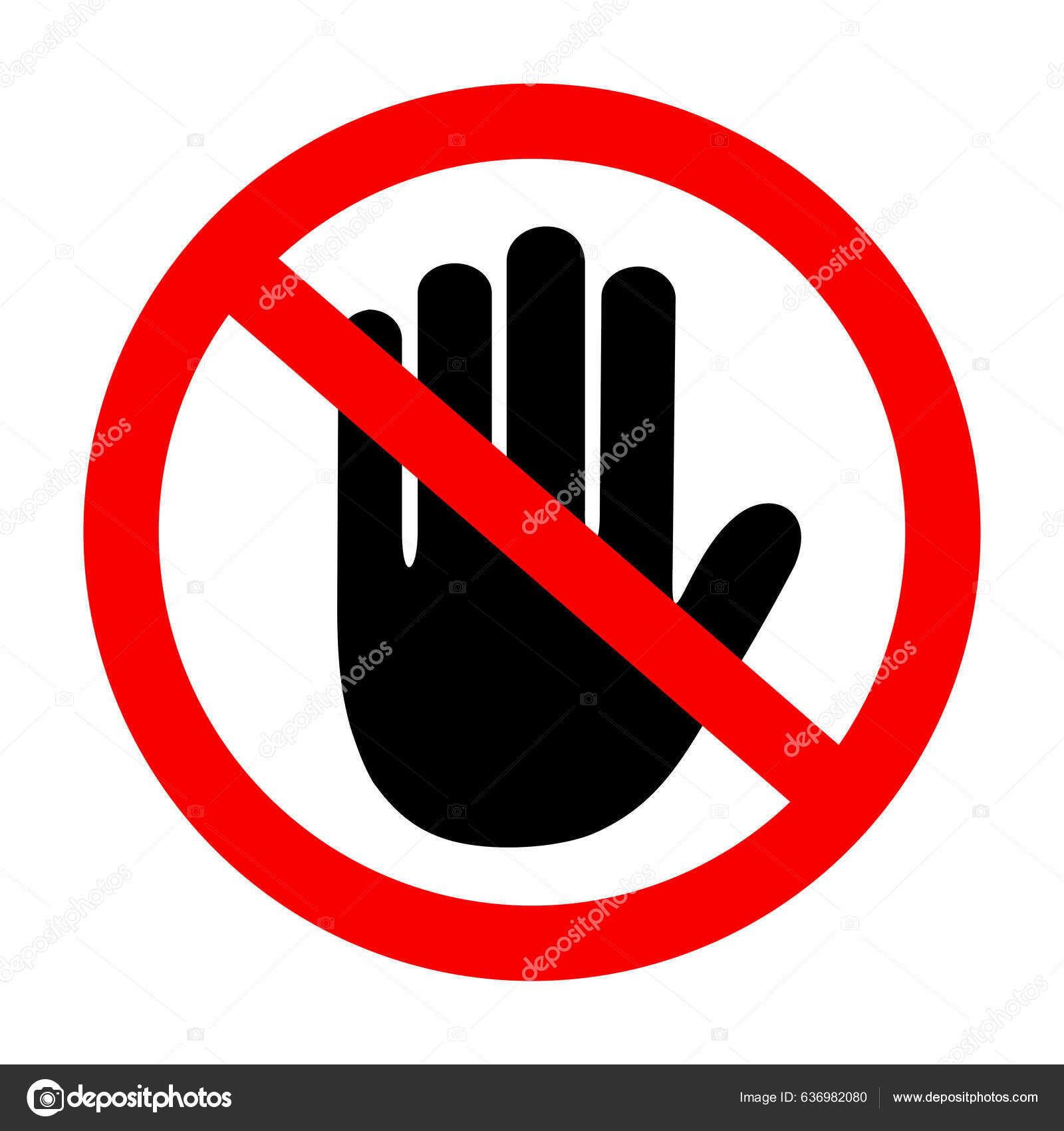 Stop Sign White Background Stock Vector by ©robert6666 636982080