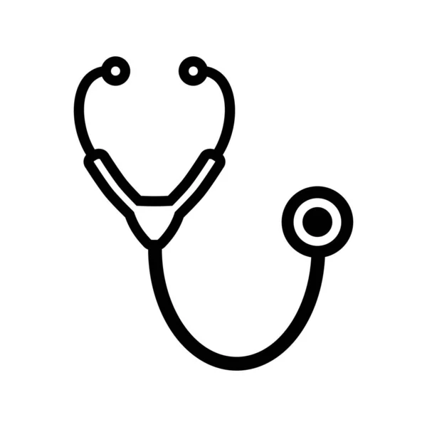 Stethoscope Icon Isolated White Background Stock Vector by ©robert6666 ...
