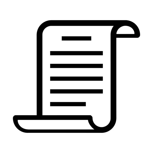 Document Icon White Background Stock Vector by ©robert6666 638090922