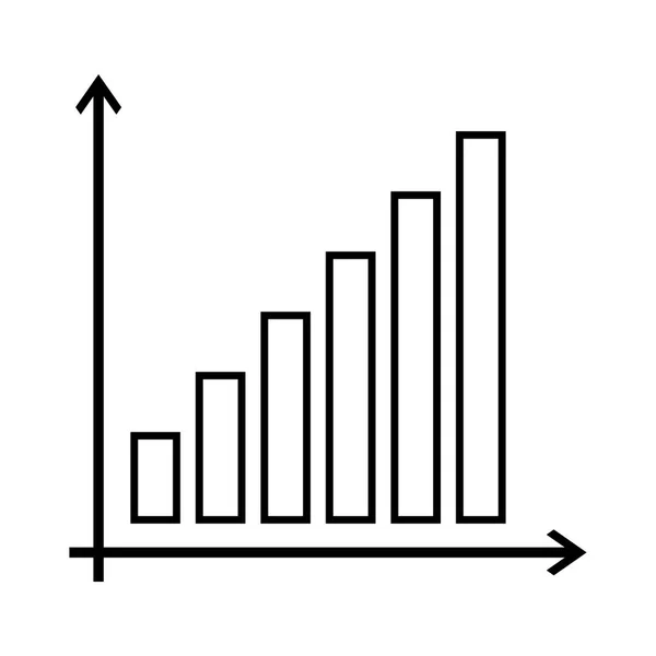 Graph Icon White Background Stock Vector by ©robert6666 638079924