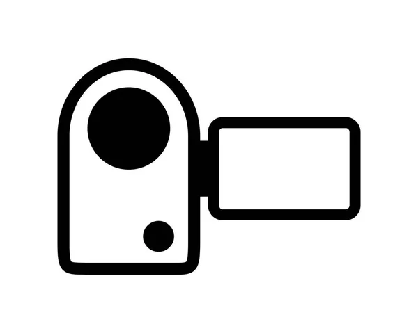 Camera Icon White Background Stock Vector by ©robert6666 638185394