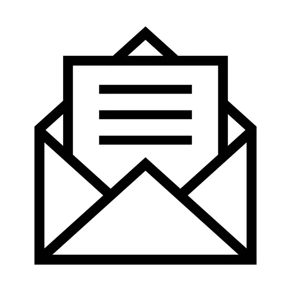 Email Icon White Background Stock Vector by ©robert6666 639348928