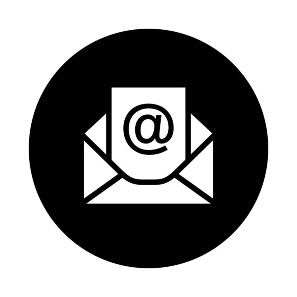Email Icon White Background Stock Vector by ©robert6666 639348840