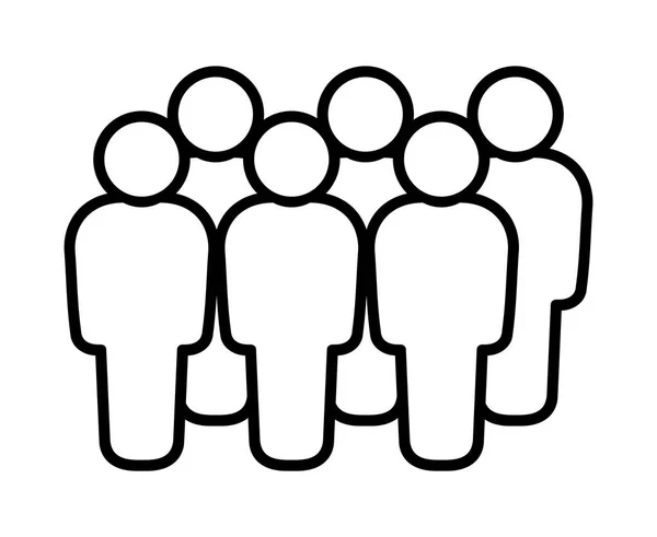 Symbol People Icon Vector Graphics Stock Vector by ©robert6666 665630966