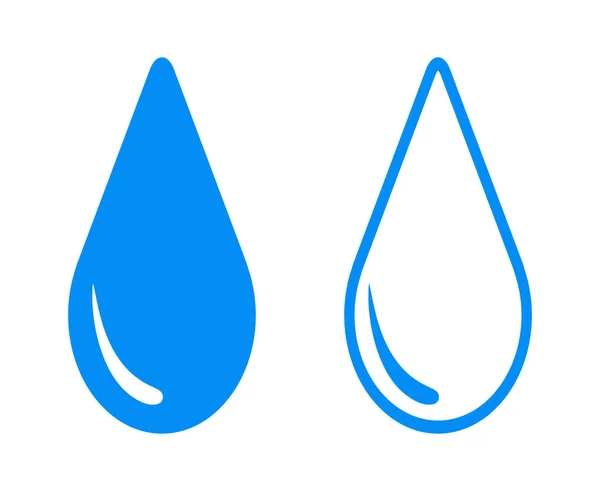 Drop Icon White Background Stock Vector by ©robert6666 673098196