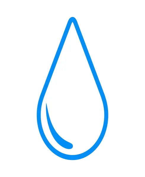 Drop Icon White Background Stock Vector by ©robert6666 673098196