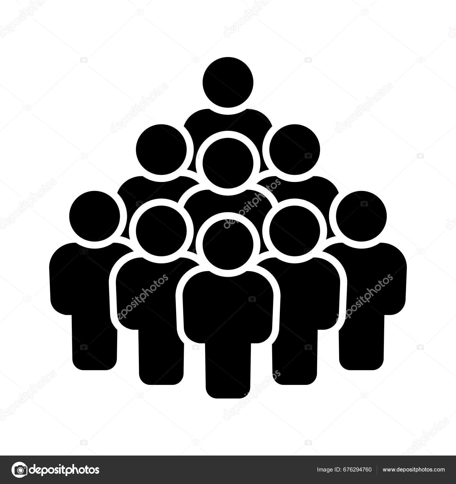 Symbol Folk Ikon Vektorfil Stock-vektor af ©robert6666 676294760