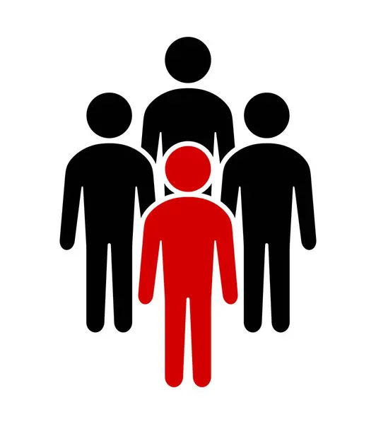 Symbol Ikona Lidí Vektorový Soubor Stock Vector od © robert6666 677646786