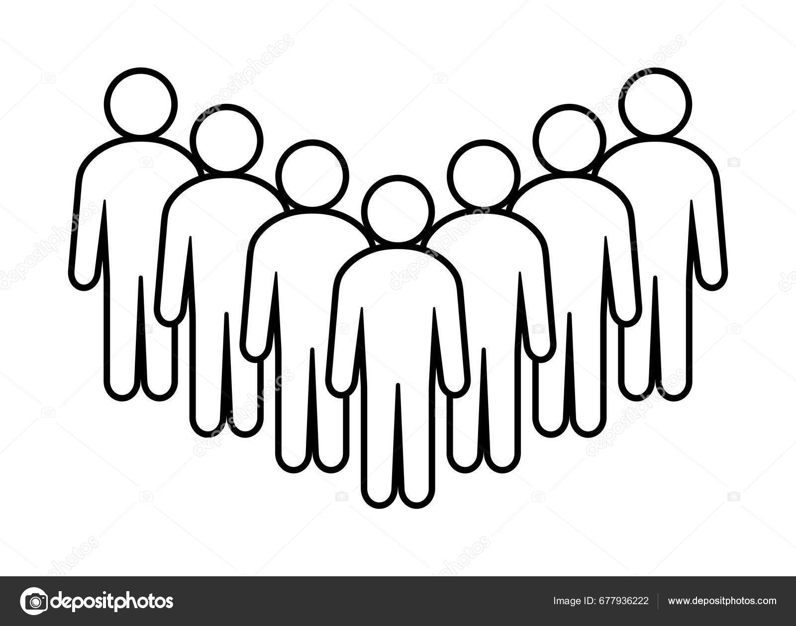 Symbol People Icon Vector File Stock Vector by ©robert6666 677936222