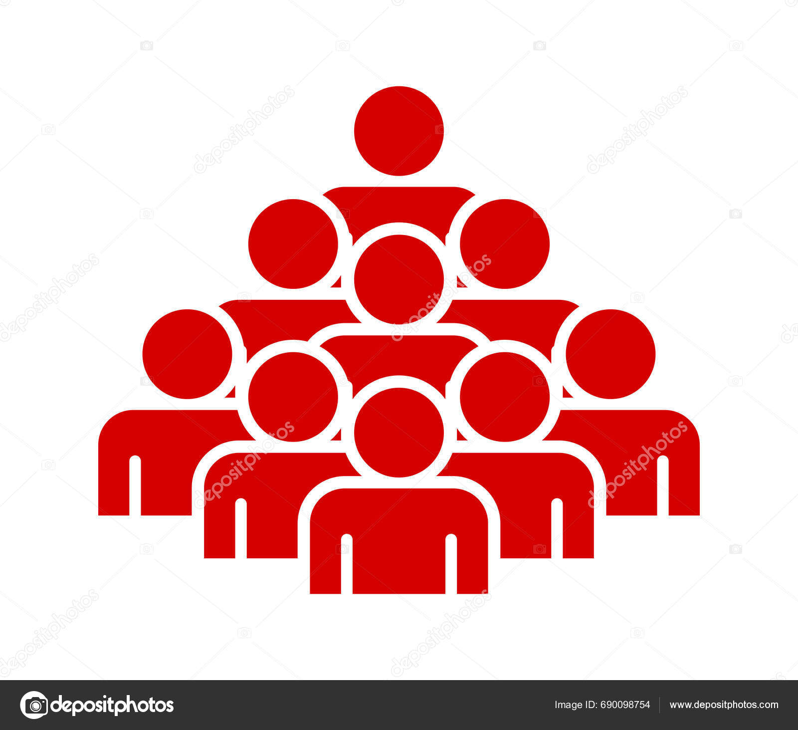 Symbol Ikona Lidí Vektorový Soubor Stock Vector od © robert6666 690098754