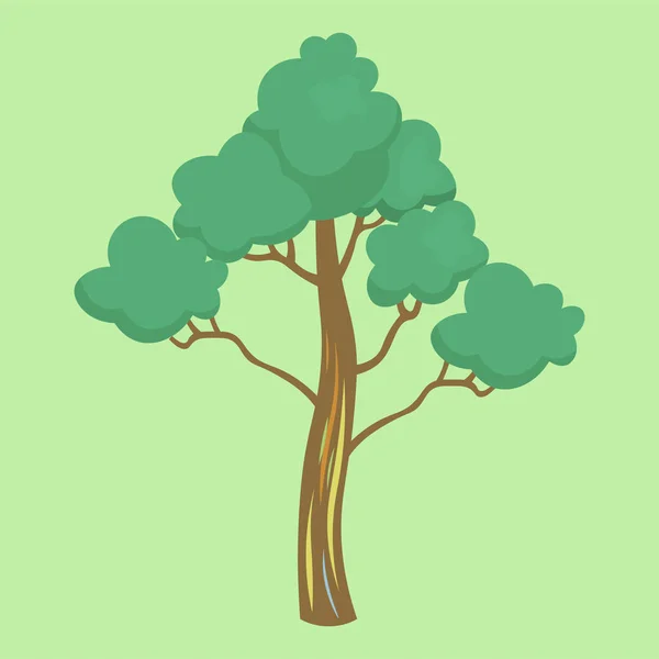 Vector Illustration Tree Icon Stock Vector by ©VolodymyrVoronov 637417422