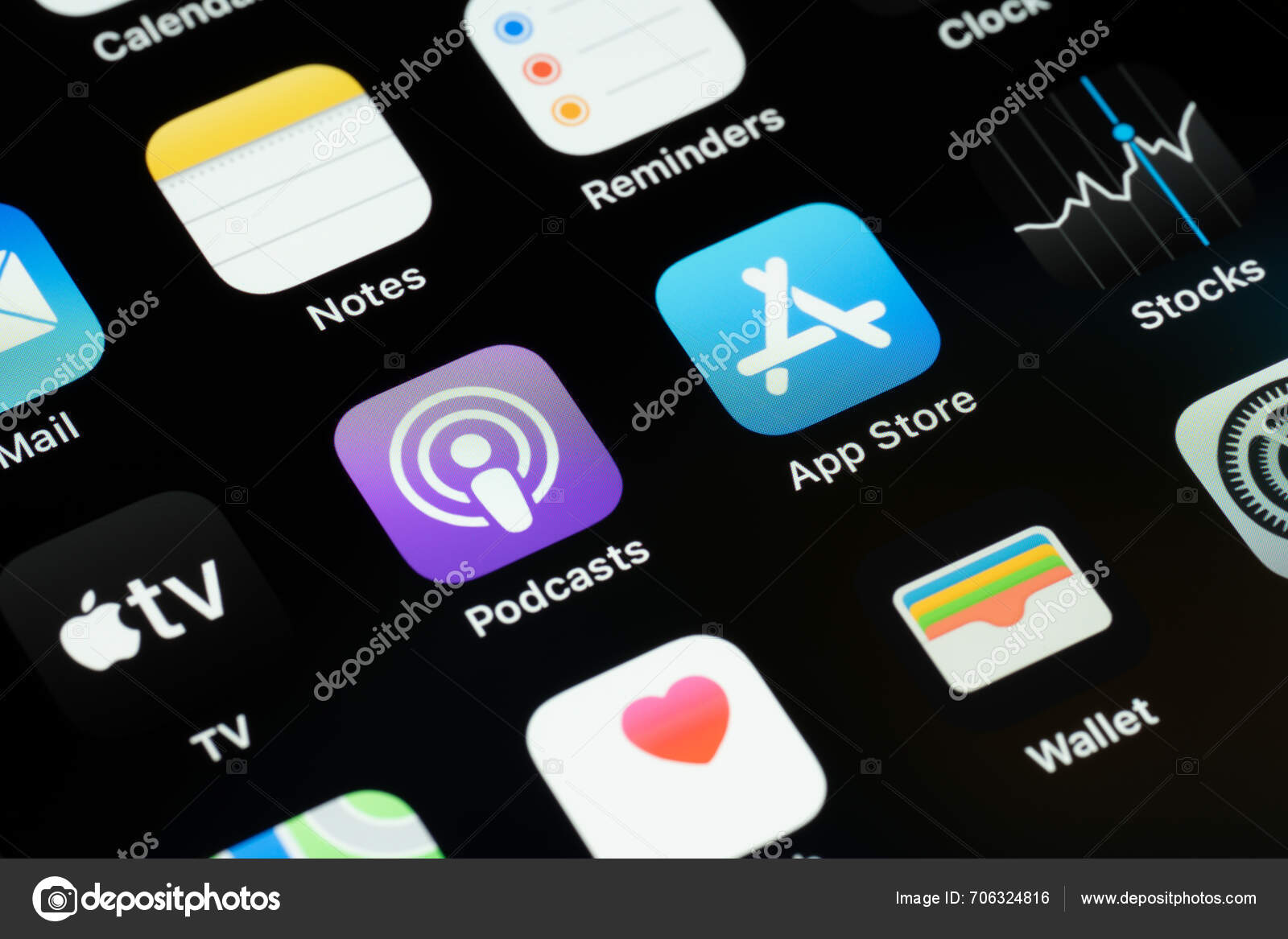 Dnipro Ukraine 2023 App Store App Icons Seen Iphone Third — Stock Editorial Photo © malyarevsky ...