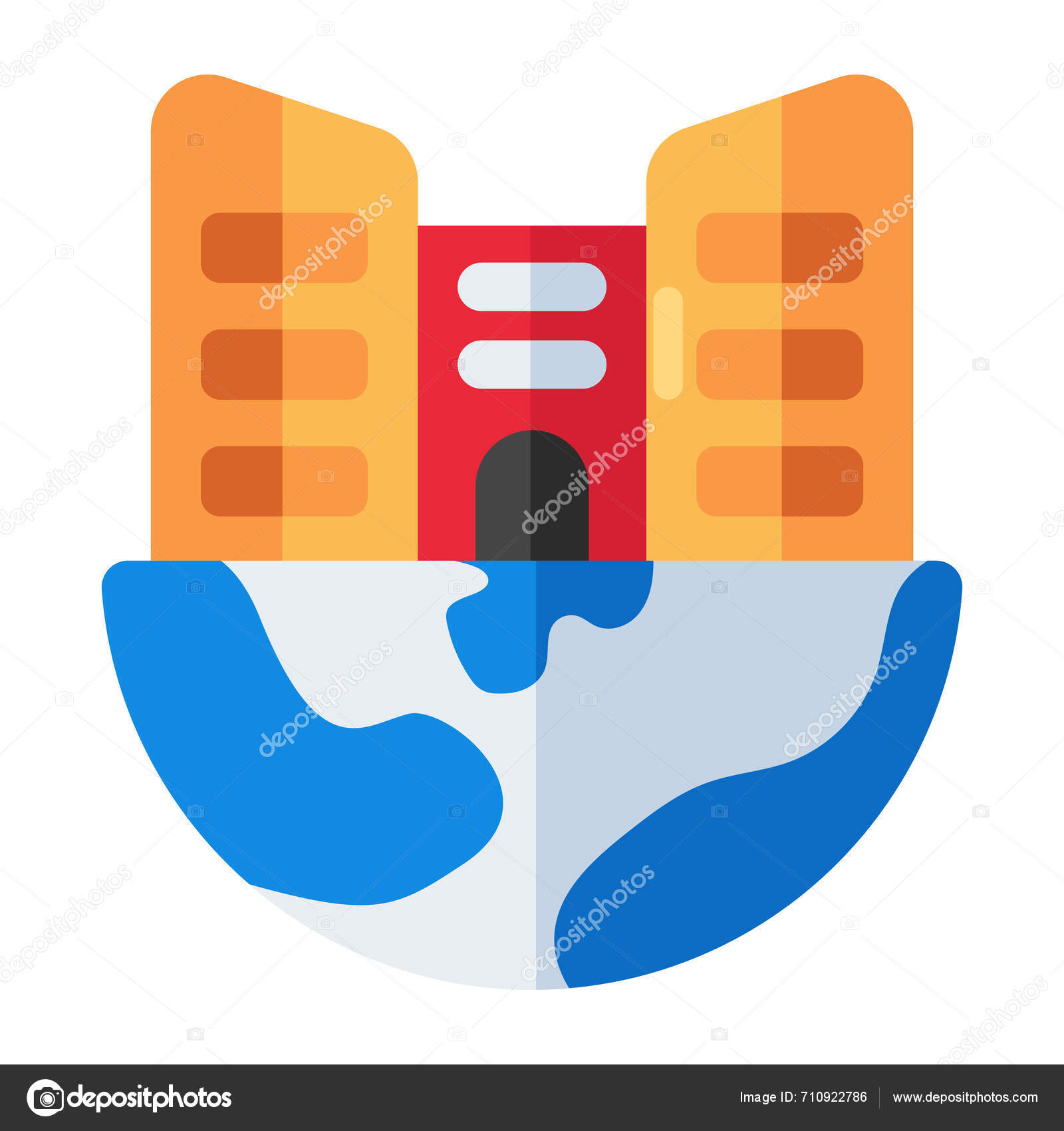 Modern Design Icon Urbanization Stock Vector by ©Vectorsclub933@gmail ...