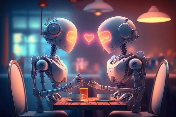 Robot Human Love Story