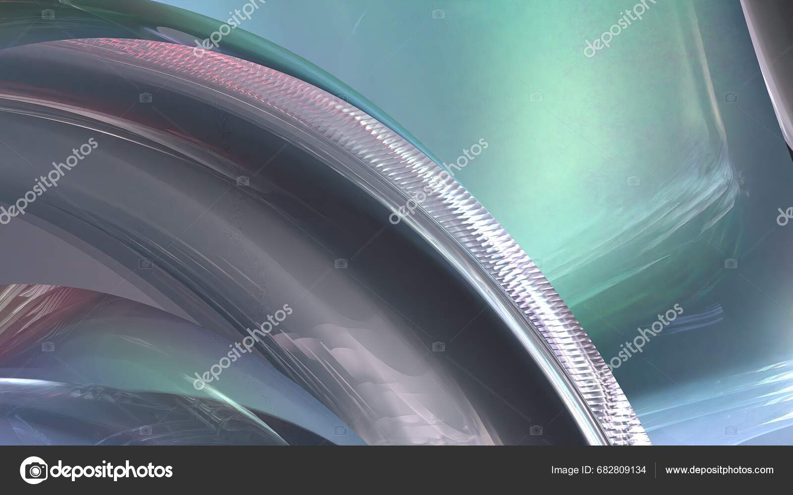 Glass Bending Glass Refraction Reflection Crystal Elegant Modern ...