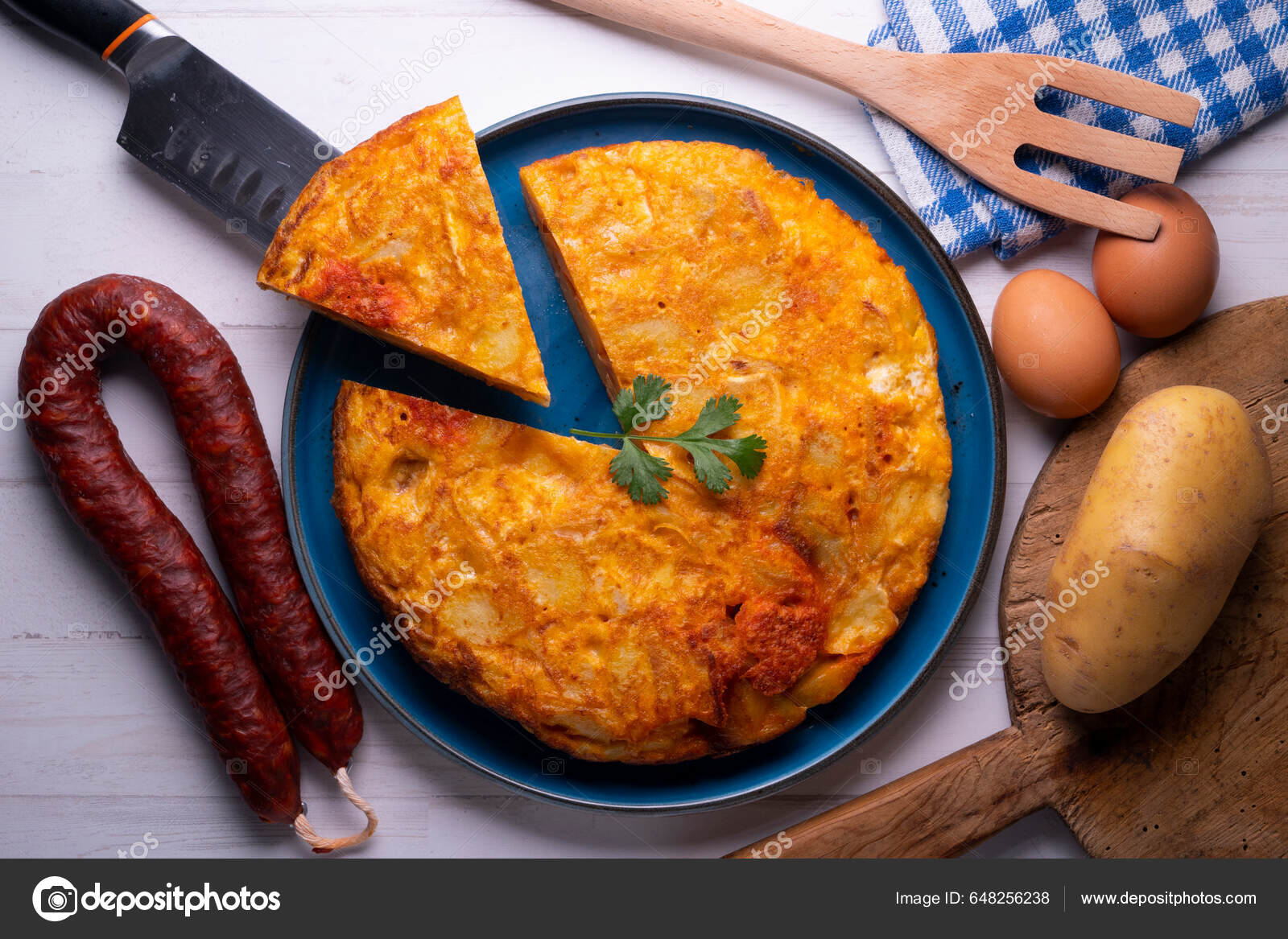 Spanish Omelette Chorizo