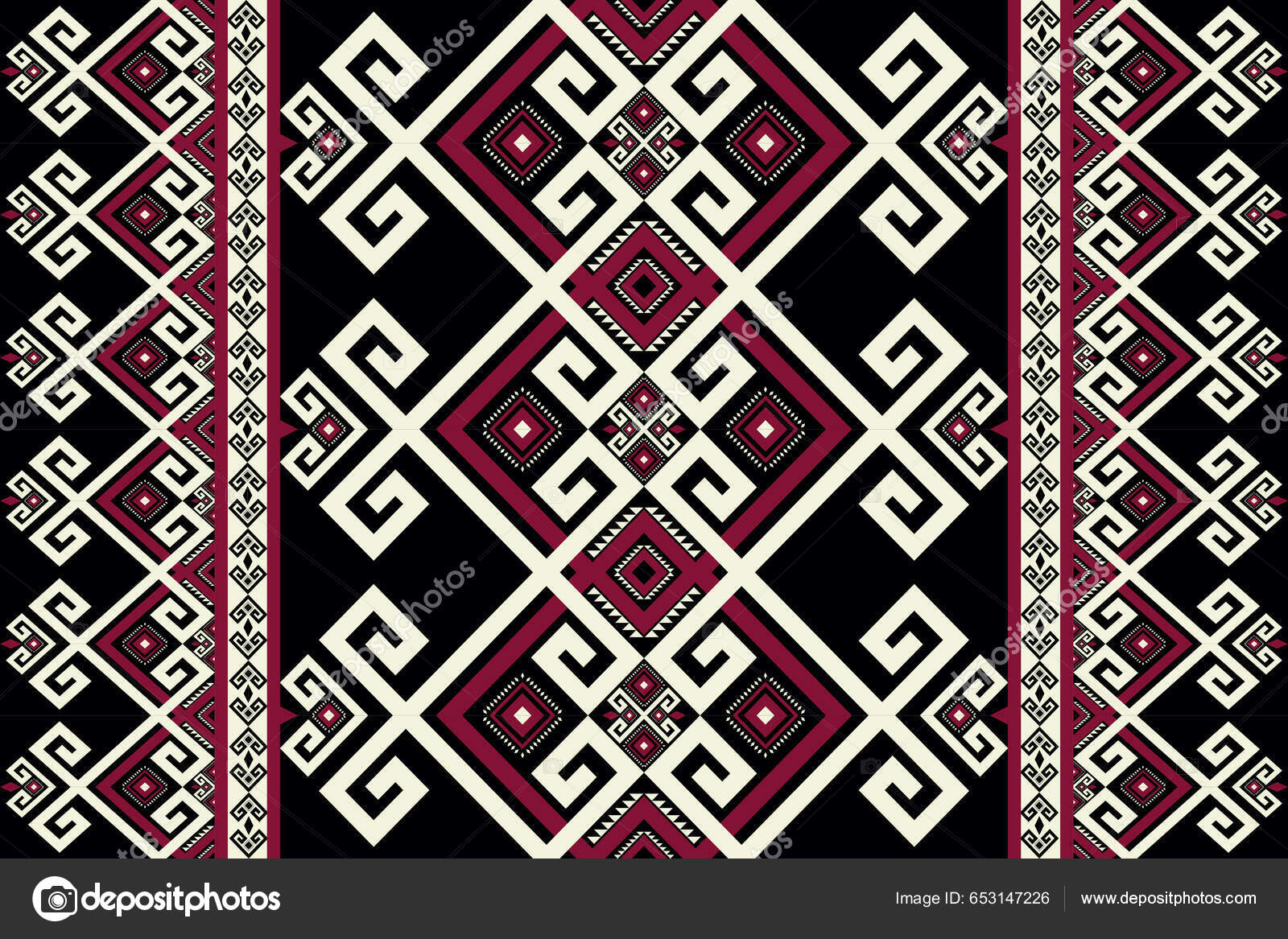 Aztec Geometric Patterns