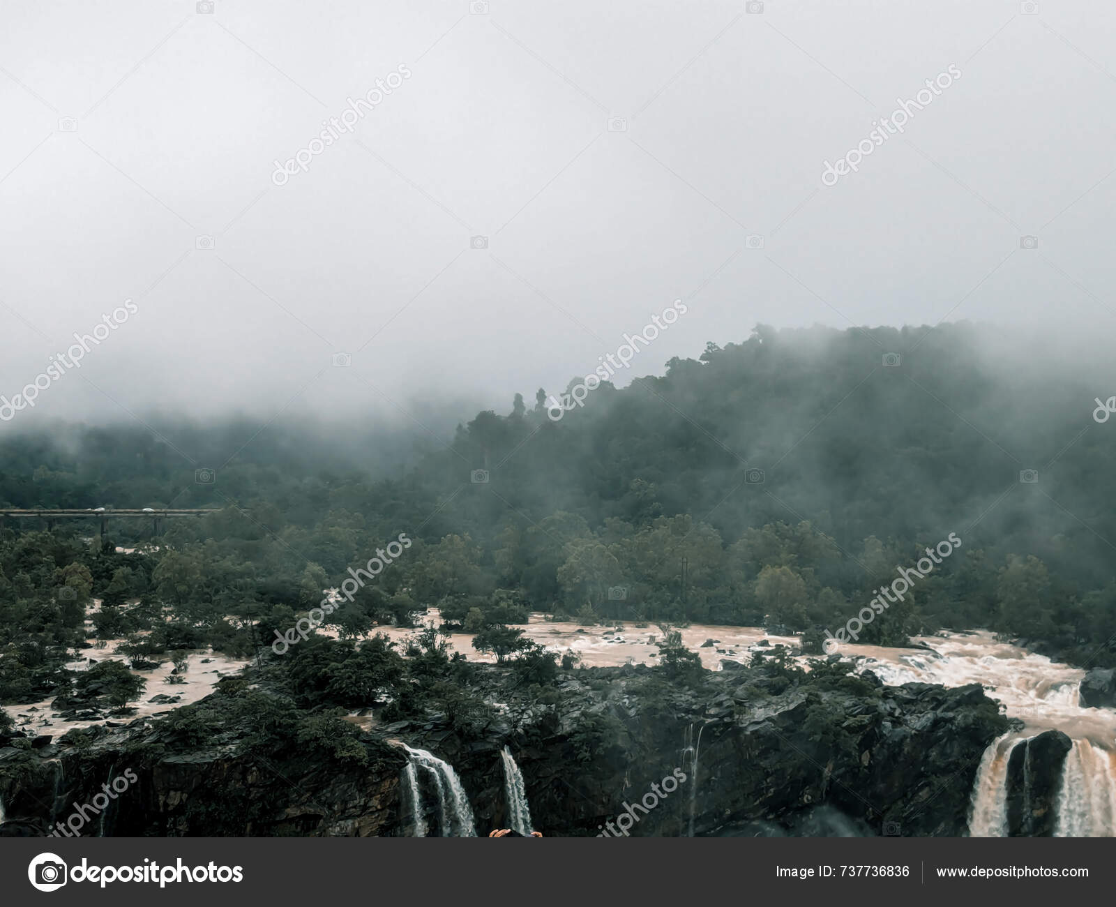 Stunning Beauty Jog Falls Karnataka World Famous Waterfalls Enchanting ...