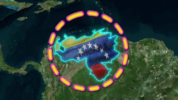 184 Mapa da venezuela Videos, Royalty-free Stock Mapa da venezuela ...