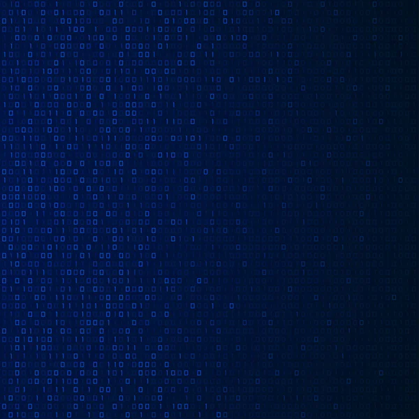 Programming Code Computer Language Dark Blue Background Digital Technology Theme Stock Vector by ...