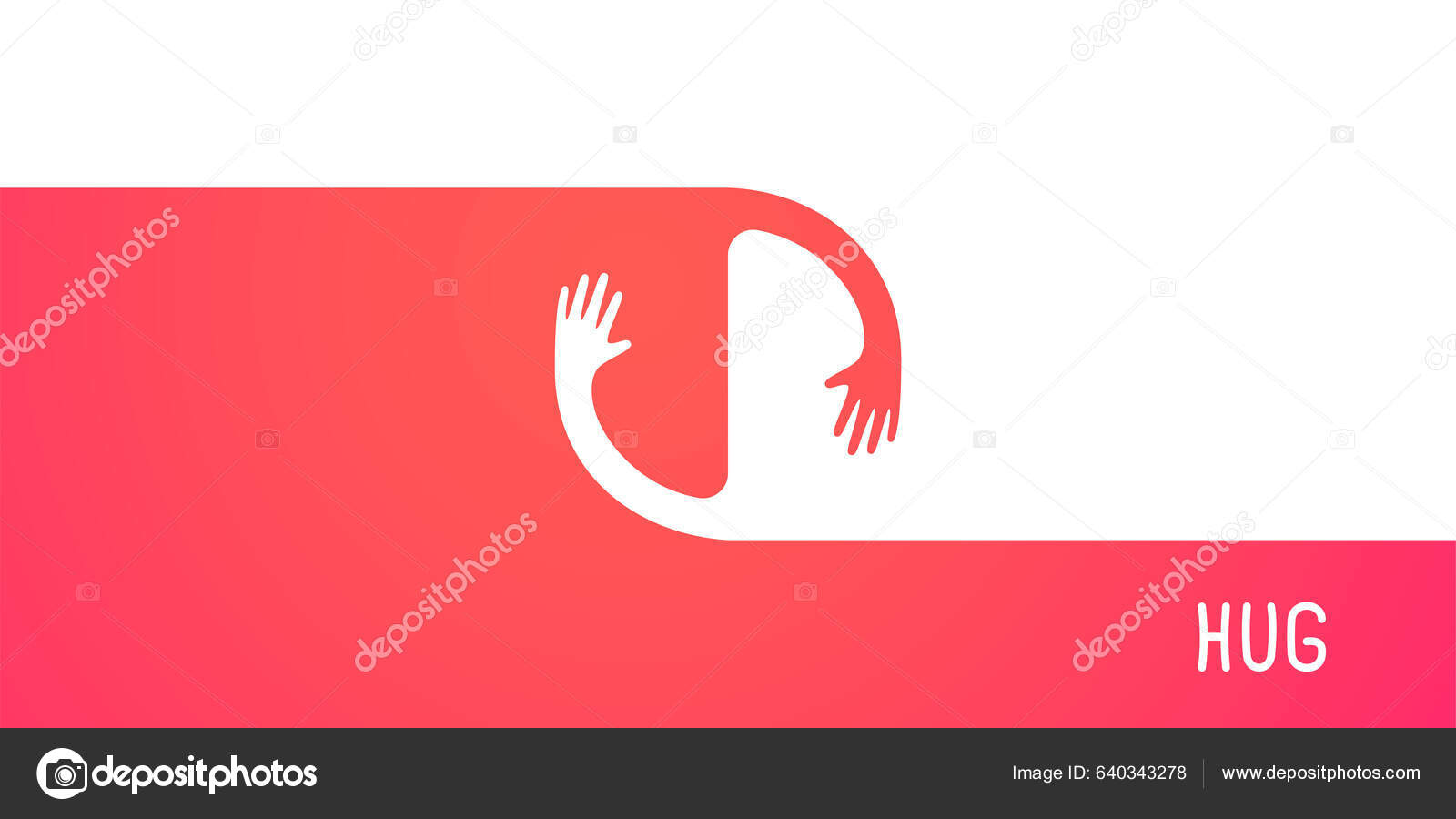 Hands Hugs Circle Shape Illustration Vector de stock por ©tutti_fruttii ...
