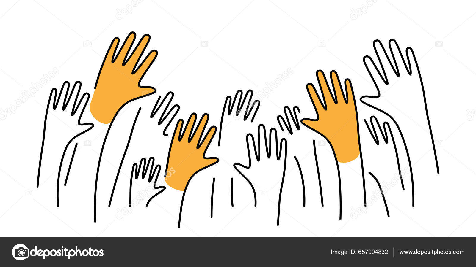 Many Hands Icon White Illustration vetor(es) de stock de ©tutti_fruttii ...