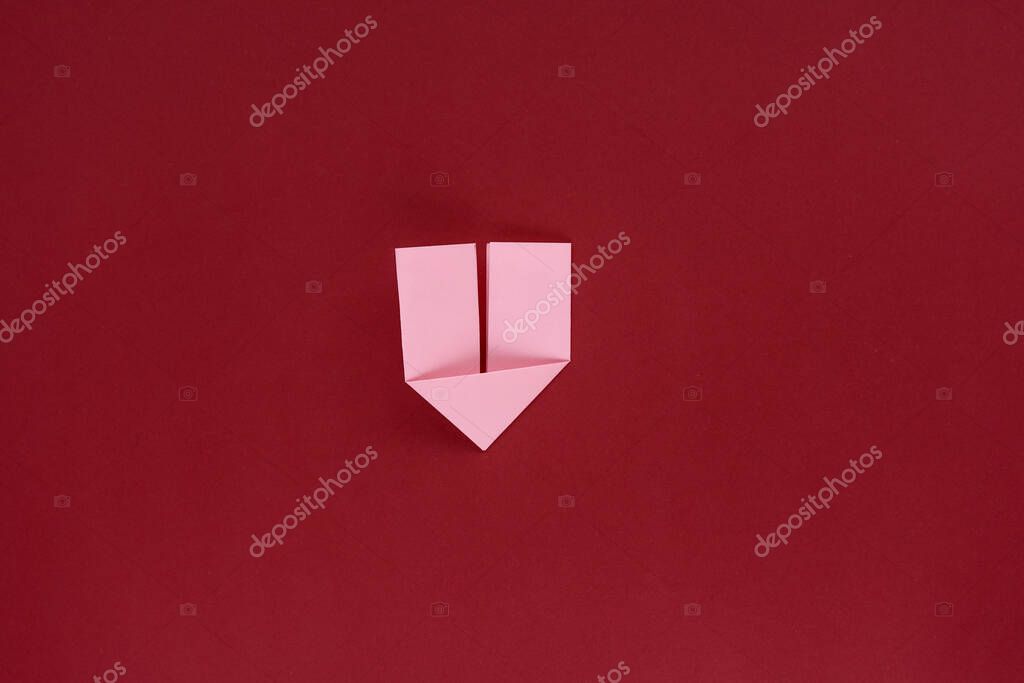 How to make a paper bookmark for congratulations, confession in lovein ...