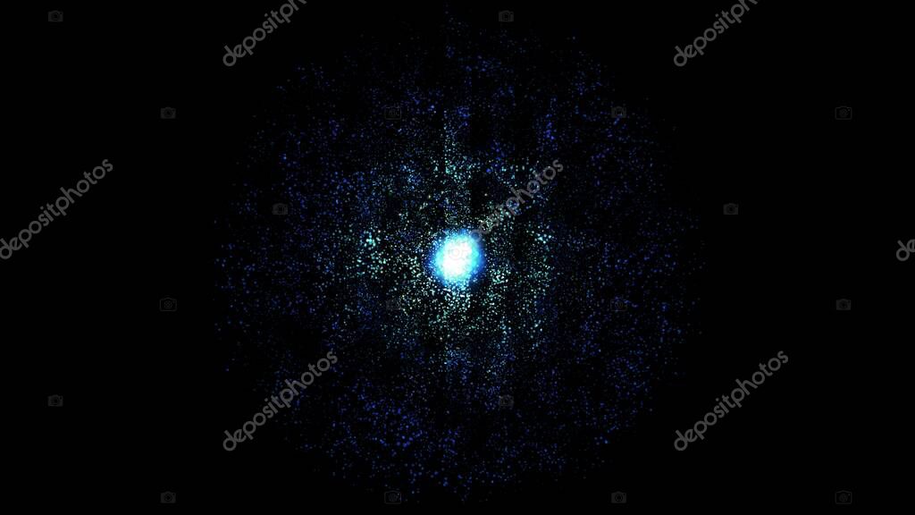 Persid meteor shower time lapse, rotating galaxy star line loop ...