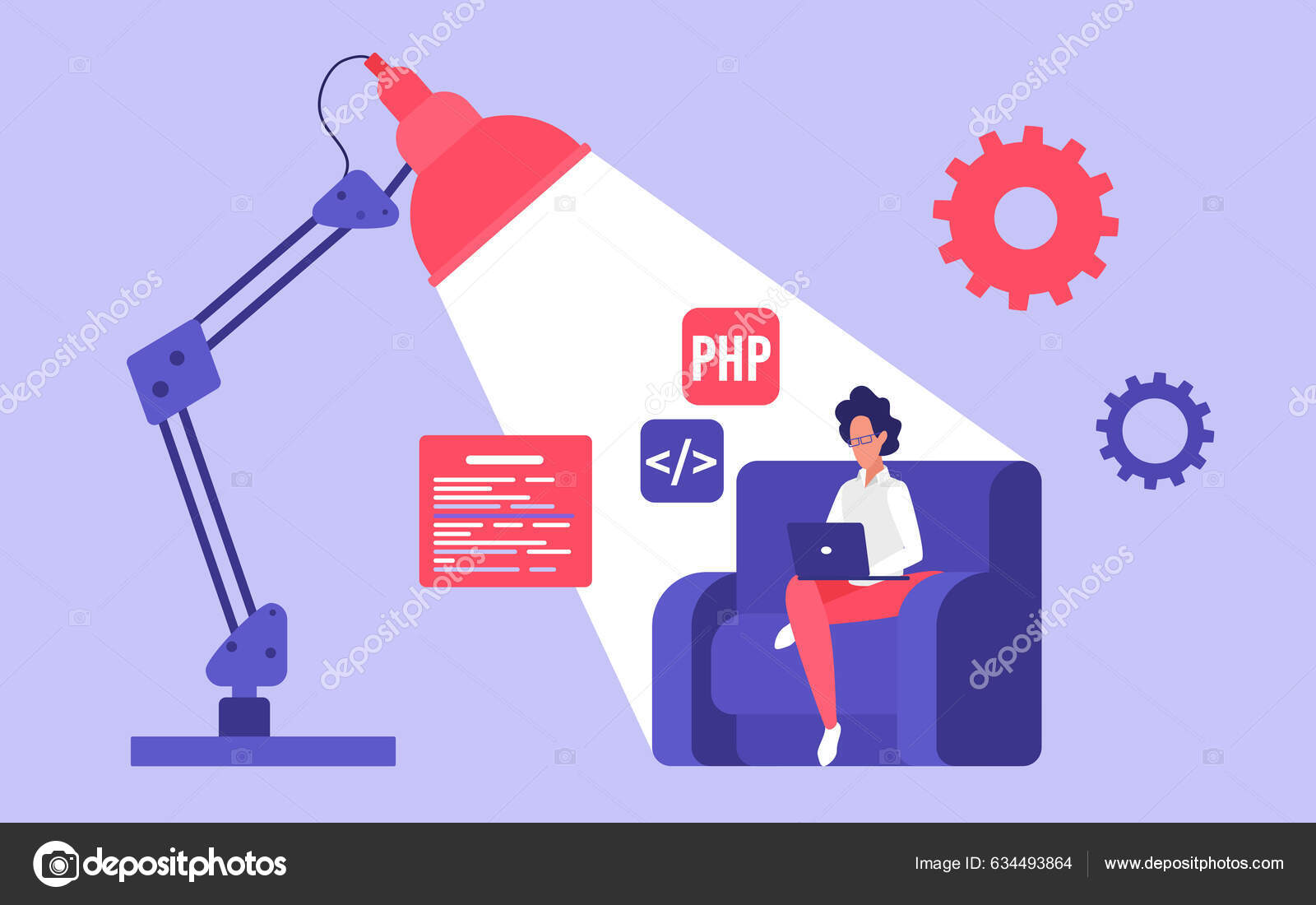 Web Engineering Work Vector Illustration Cartoon Software Engineer ...