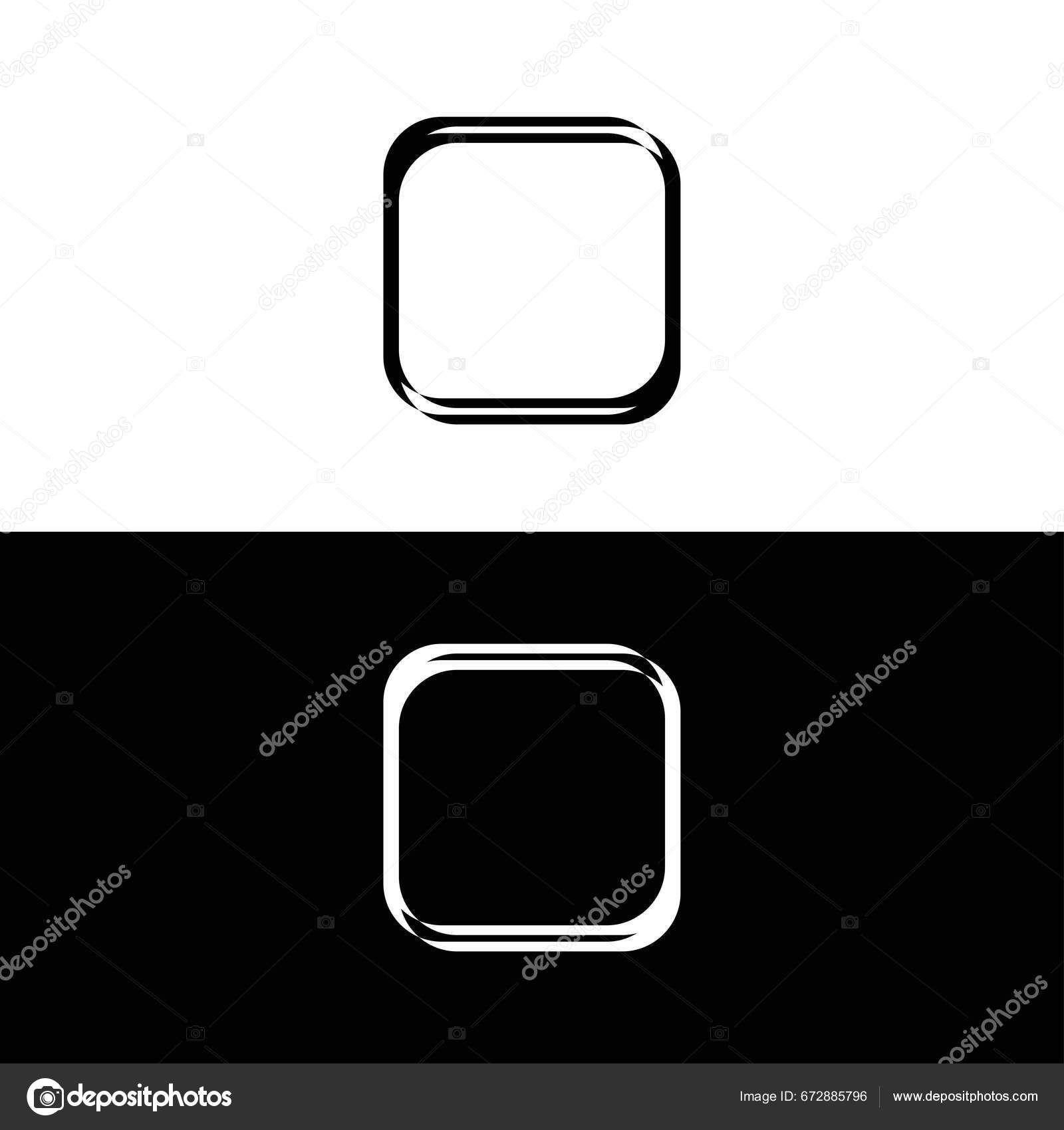 Rectangle Vector Logo Template Design Stock Vector by ©AbrarKhanJahid ...