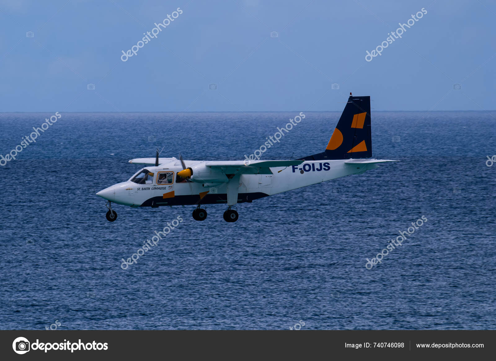Princess Juliana Airport 2007 Simpson Bay Saint Martin — Stock ...
